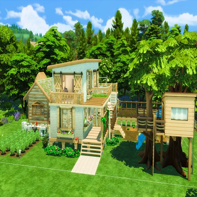 HOUSE, GARDEN AND NECTAR - The Sims 4 Rooms / Lots - CurseForge