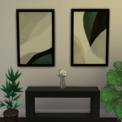 Green Abstract Art - The Sims 4 Build / Buy - CurseForge