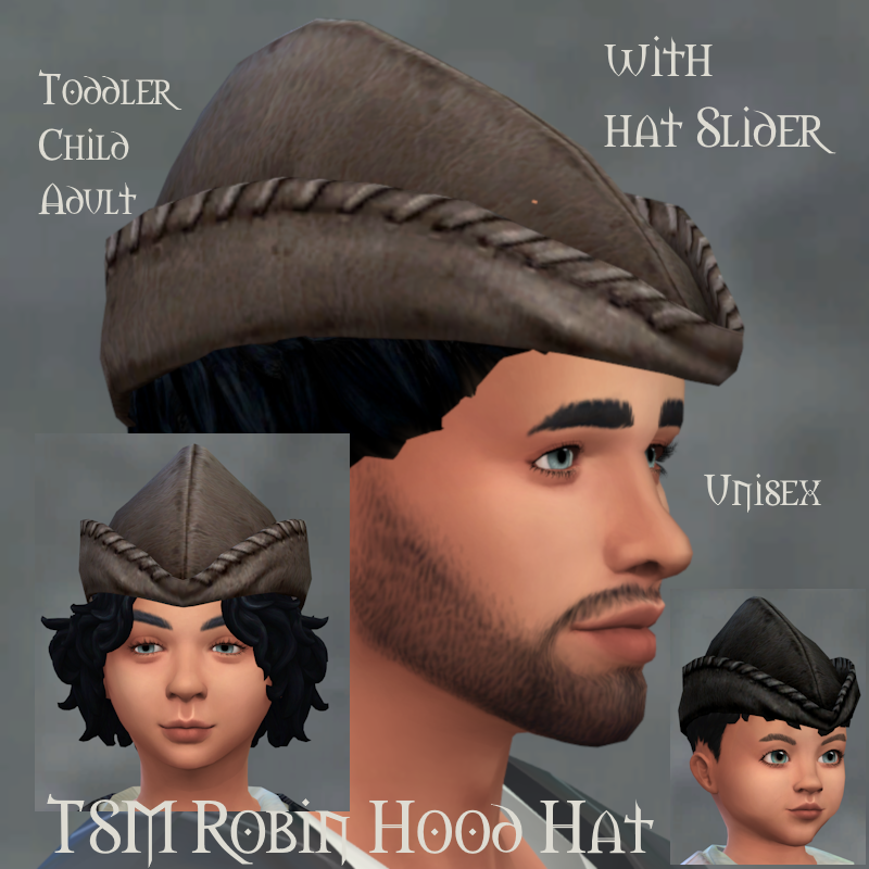 TSM Robin Hood Hat - The Sims 4 Create a Sim - CurseForge