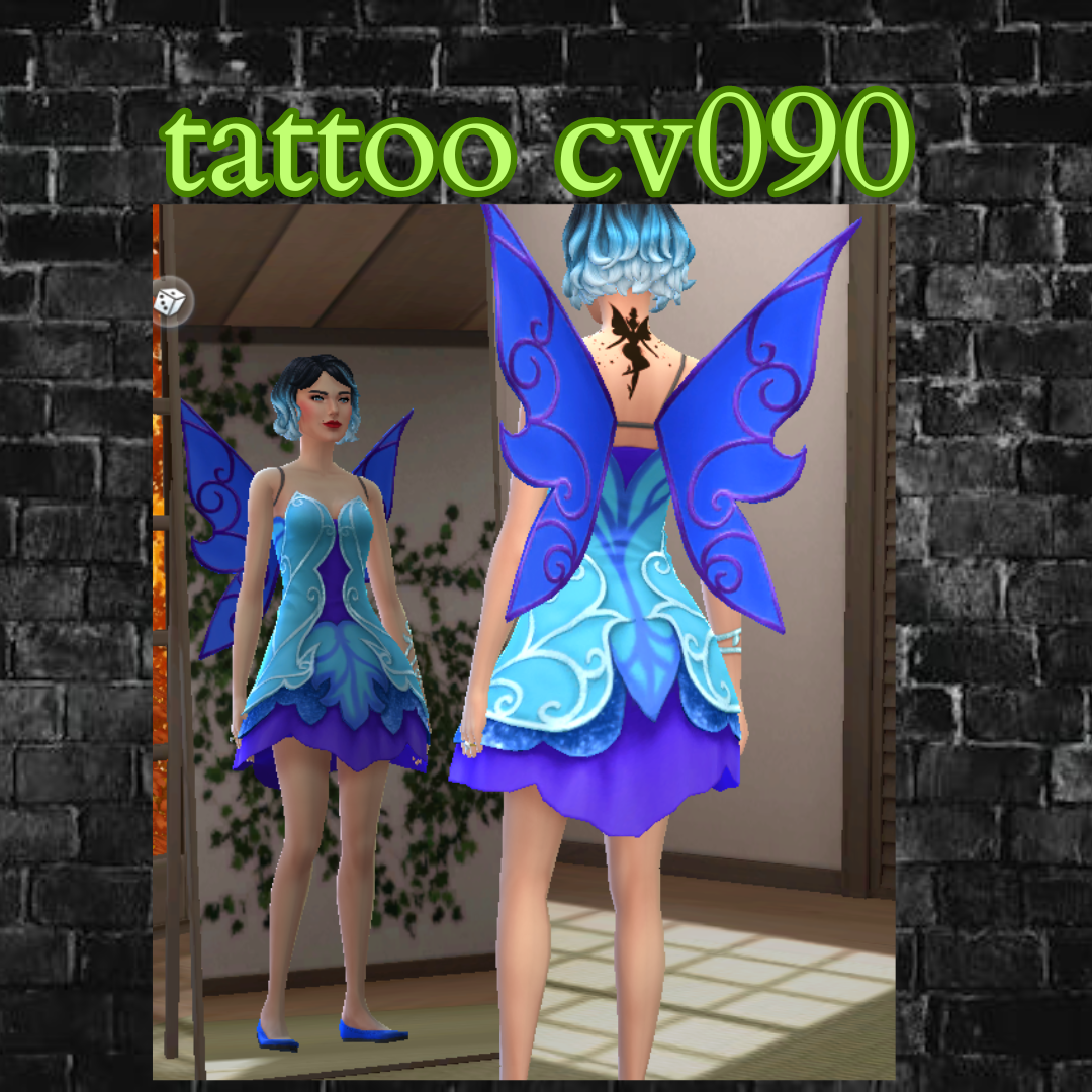 Tattoo cv090 - Create a Sim - The Sims 4