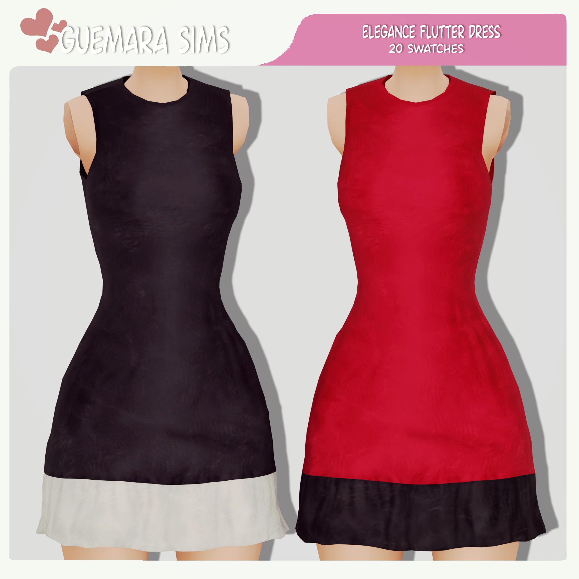 Elegance Flutter Dress The Sims 4 Create A Sim Curseforge