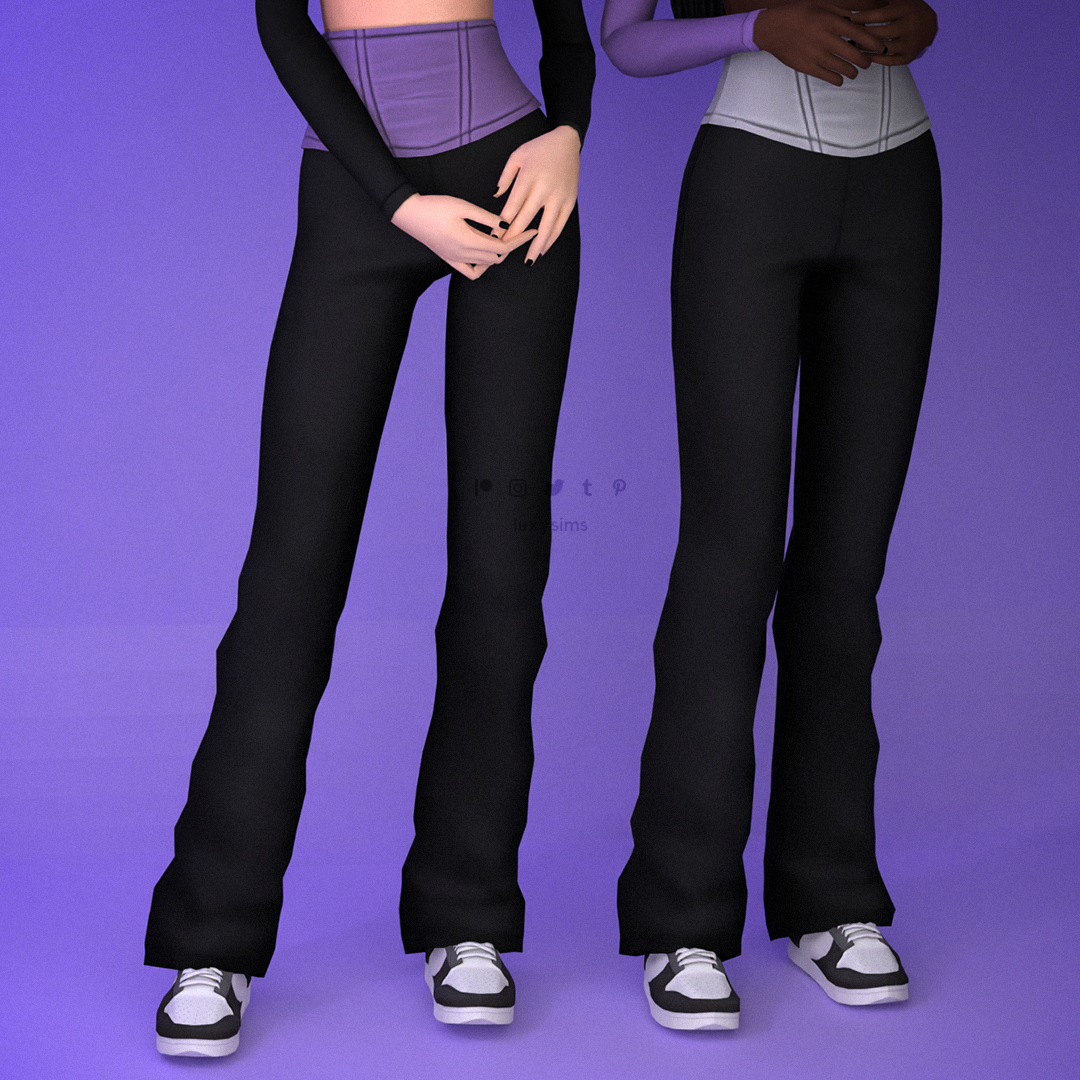 Install Sweatpants - Sporty Goth Collection - The Sims 4 Mods - CurseForge