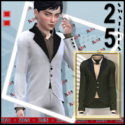Child's Single Breasted Classic Fit Suit Jacket - Files - The Sims 4 ...