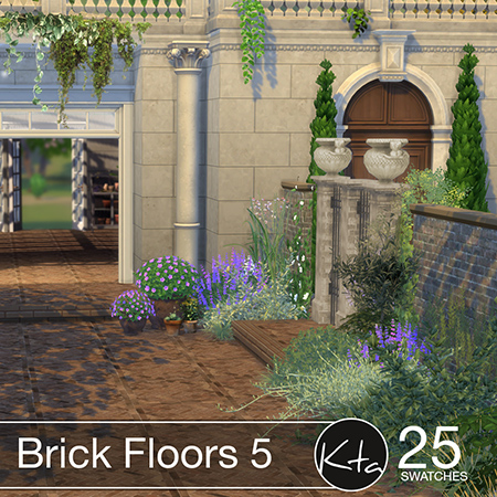 Download [kta] Brick Floors 5 - The Sims 4 Mods - CurseForge