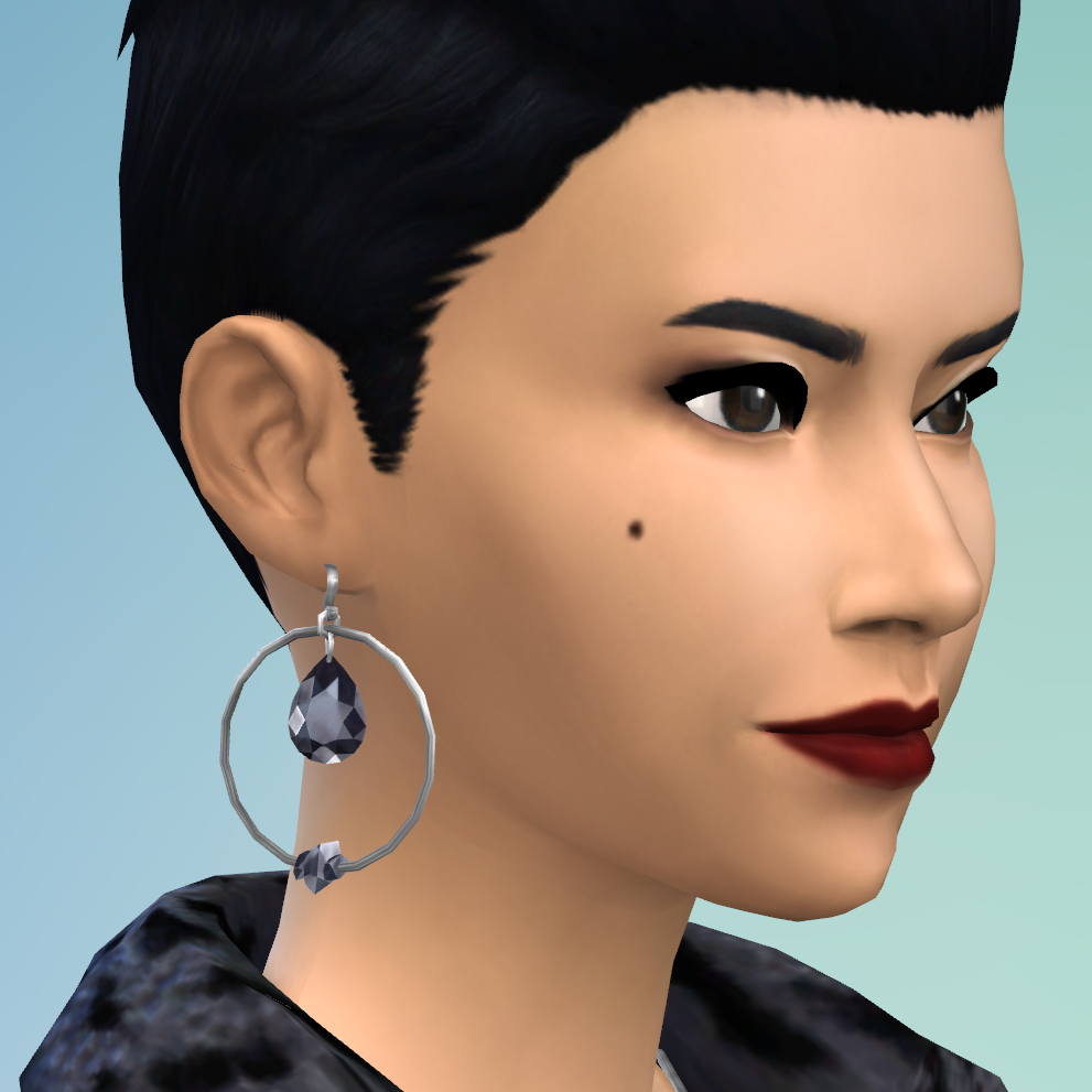 Unlocked Crystal Earrings - Dependencies - The Sims 4 Create a Sim ...