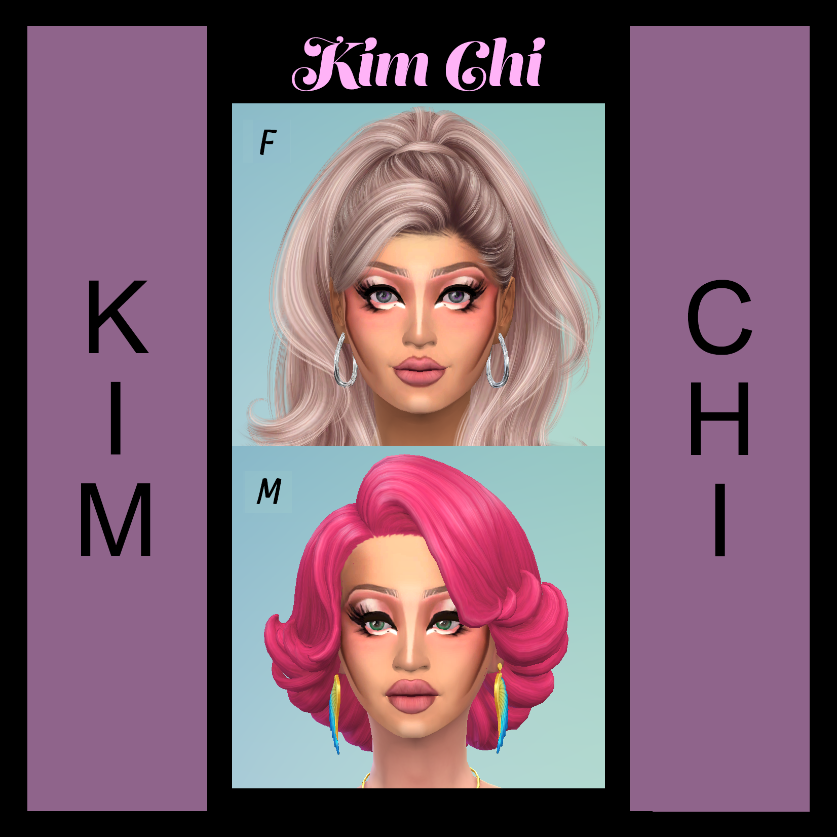 Kim Face Paint - Full Coverage - The Sims 4 Create a Sim - CurseForge