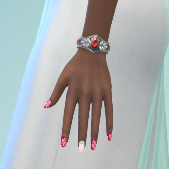 Unlocked Crystal Left Bracelets (Feminine Frame) - The Sims 4 Create a ...