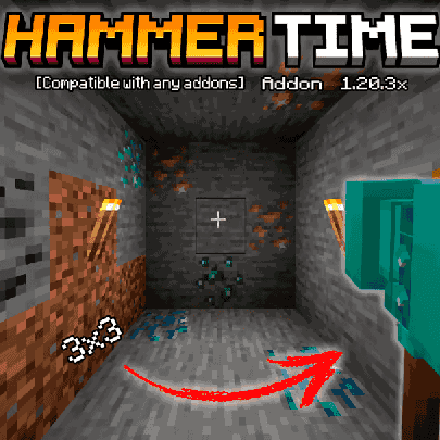 Hammer Time - Minecraft Bedrock Addons - CurseForge