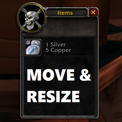 CustomLootWindow - World of Warcraft Addons - CurseForge