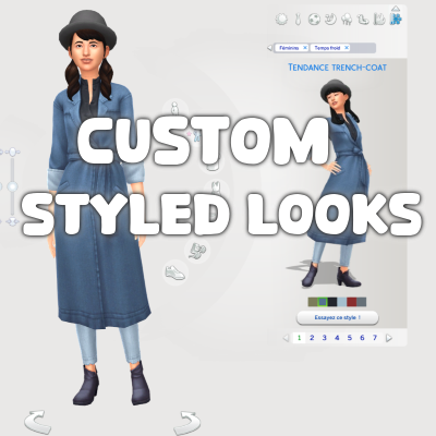Install Custom Styled Looks - The Sims 4 Mods - CurseForge