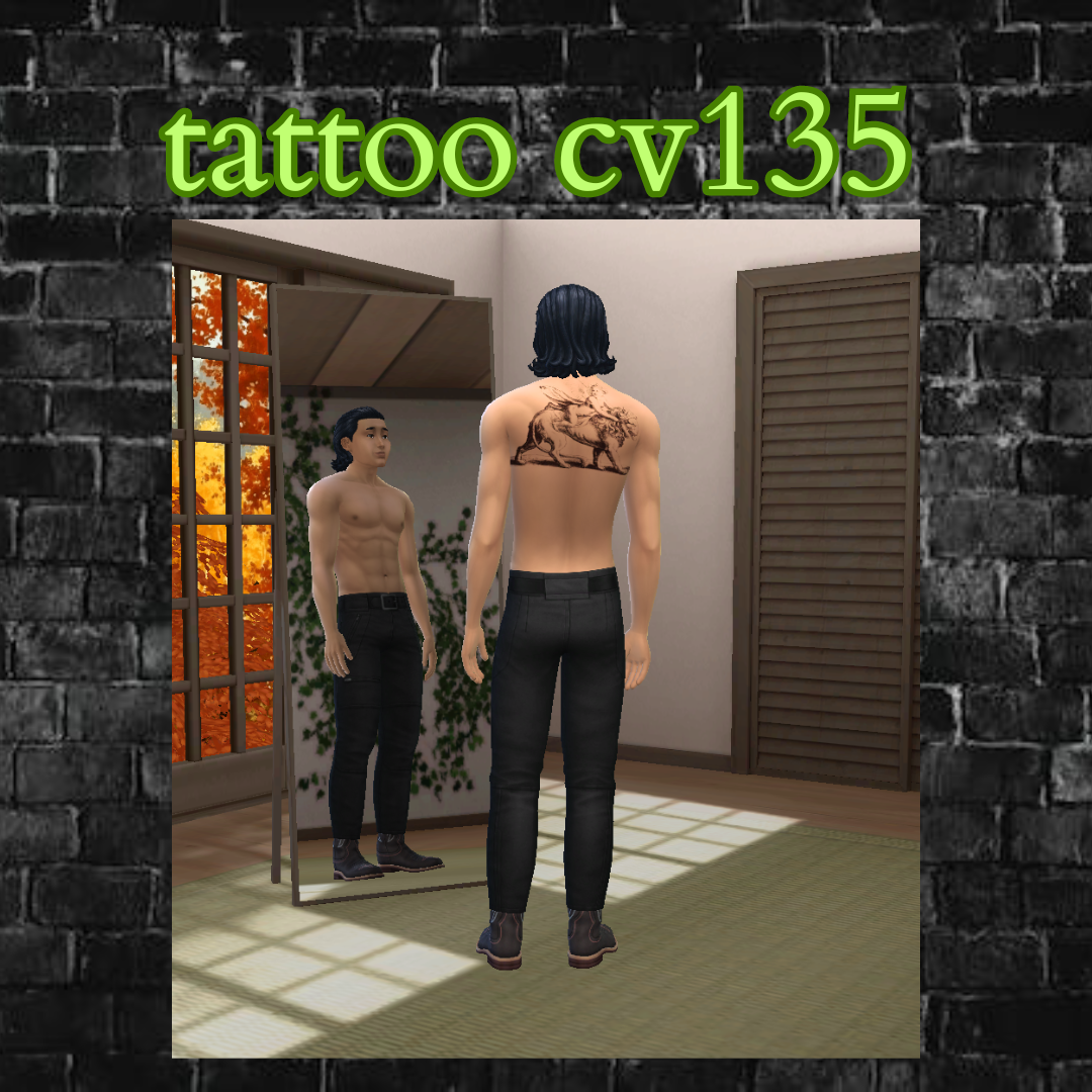 Tattoo cv135 - Create a Sim - The Sims 4