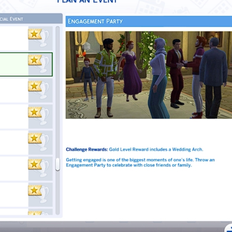 Engagement event by kiarasims4mods Spanish translation - Mods - The Sims 4