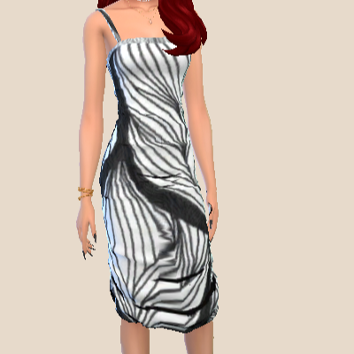 Raven Female Dress - Files - The Sims 4 Create a Sim - CurseForge