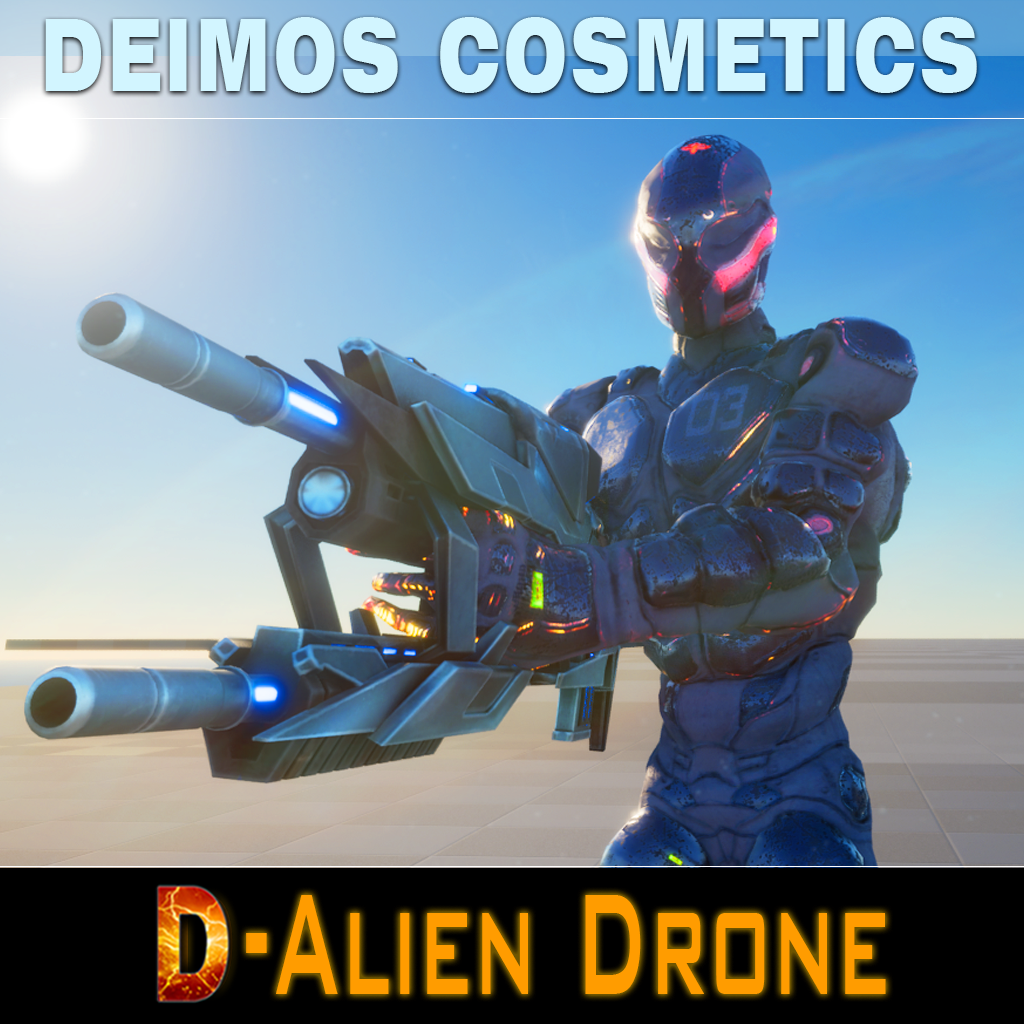 Deimos Cosmetics: Alien Drone - Files - Ark Survival Ascended Mods ...