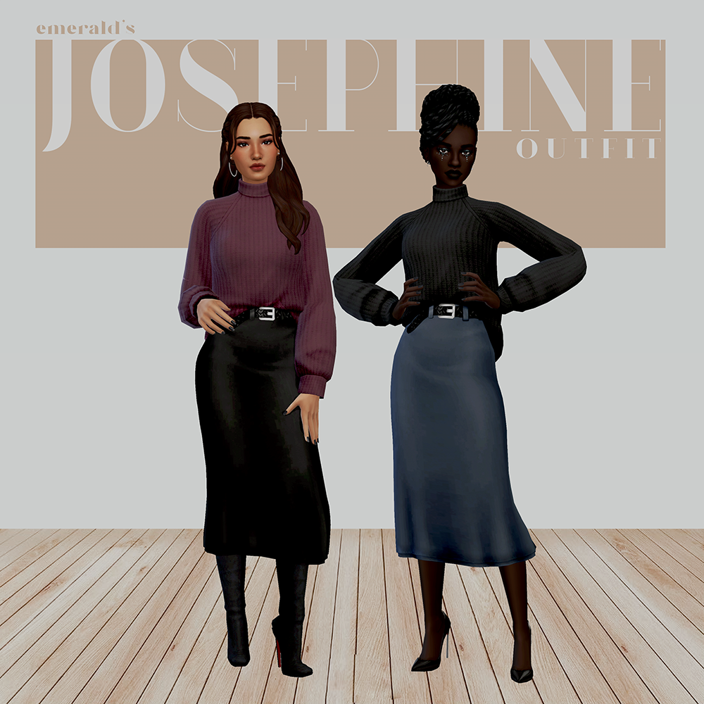 Josephine Outfit - The Sims 4 Create a Sim - CurseForge