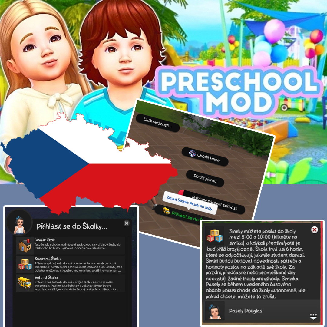 Preschool Mod CZ - The Sims 4 Mods - CurseForge
