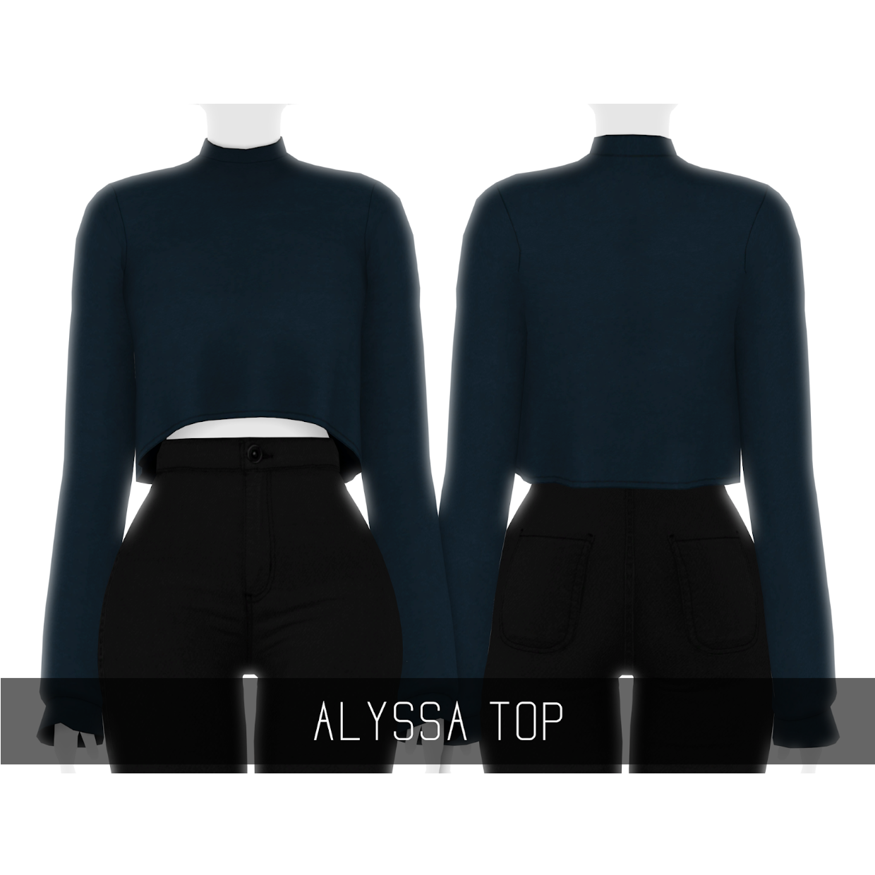 Simpliciatys Alyssa Top The Sims 4 Create A Sim Curseforge