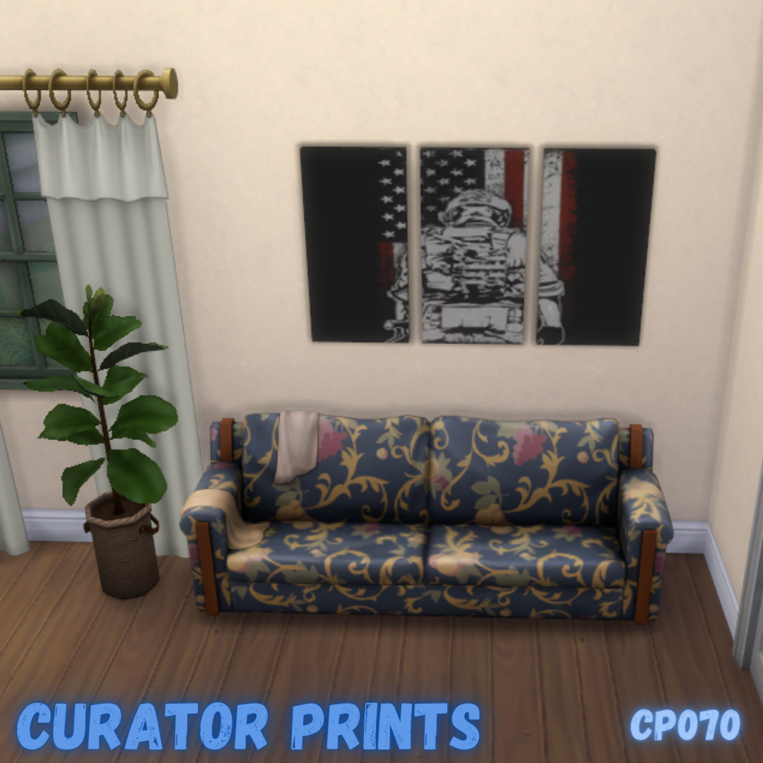 Curator prints CP 070 - Build / Buy - The Sims 4