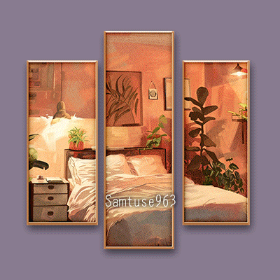 HQ Cozy Indoor Triptych #3 Samtuse963 - The Sims 4 Build / Buy - CurseForge