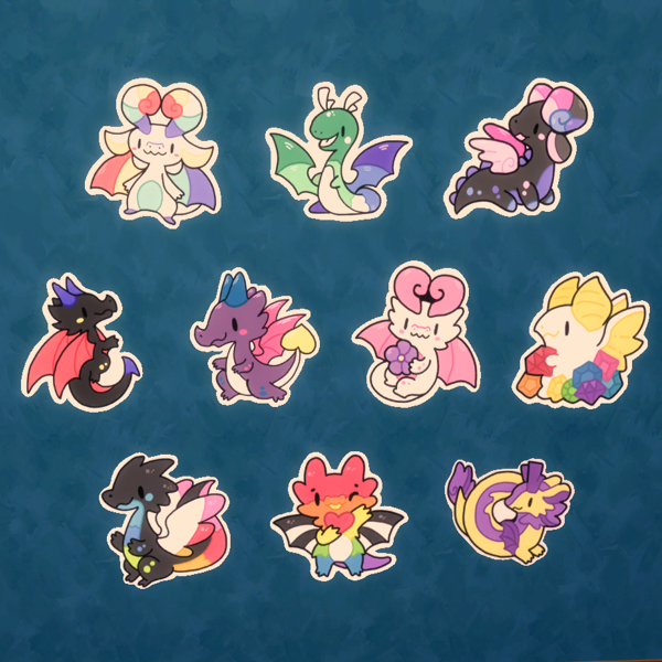 Donut Co. Sticker Extravaganza (Darling Dragons Bundle) - The Sims 4 ...