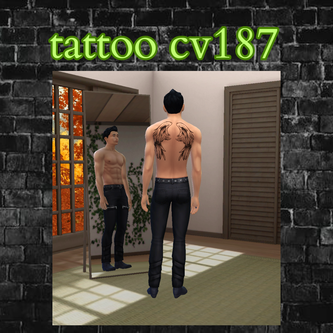 Tattoo cv187 - Create a Sim - The Sims 4