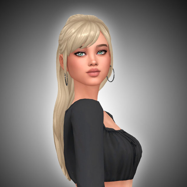 Natalie Hairstyle - The Sims 4 Create a Sim - CurseForge