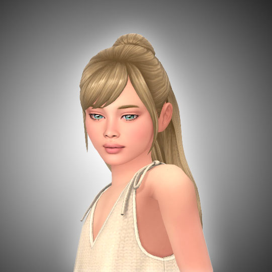 Natalie Hairstyle for Girls - Files - The Sims 4 Create a Sim - CurseForge