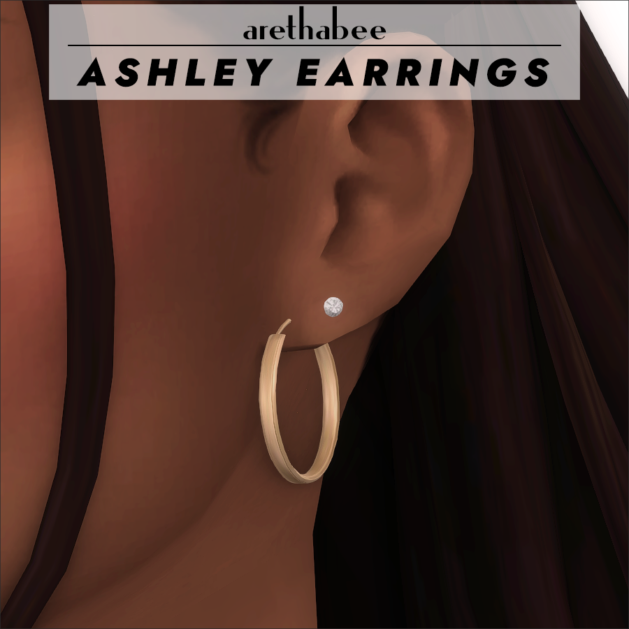 Ashley Earrings - Files - The Sims 4 Create a Sim - CurseForge