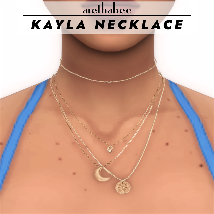 Kayla Necklace - Dependencies - The Sims 4 Create a Sim - CurseForge