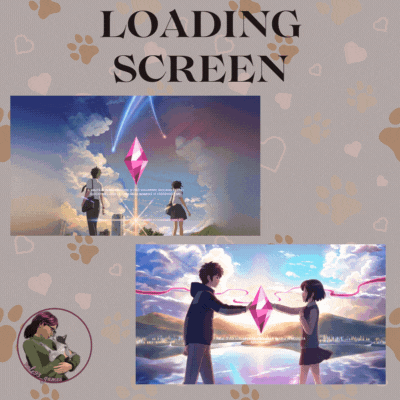 Loading Screen Anime Your Name - The Sims 4 Mods - CurseForge