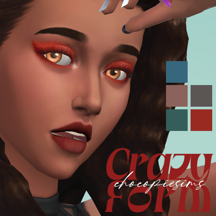 Crazy Form Eyeshadow - Comments - The Sims 4 Create a Sim - CurseForge