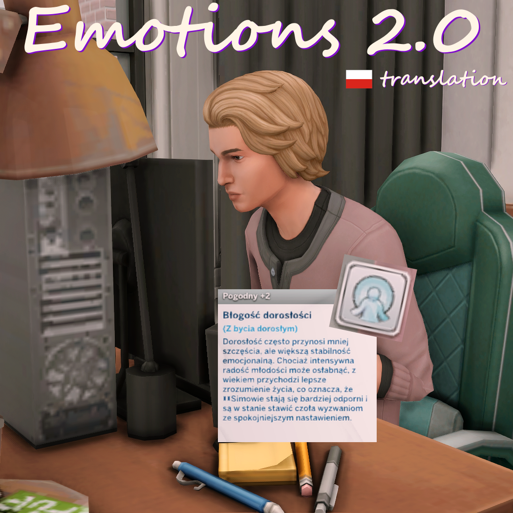 Install Emotions 2.0 by BrickLion - Polish Translation Only - The Sims ...