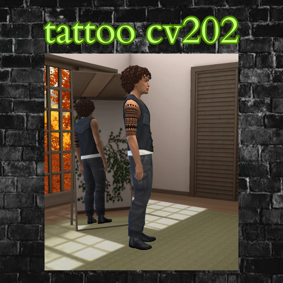 Tattoo cv202 Screenshots - Create a Sim - The Sims 4