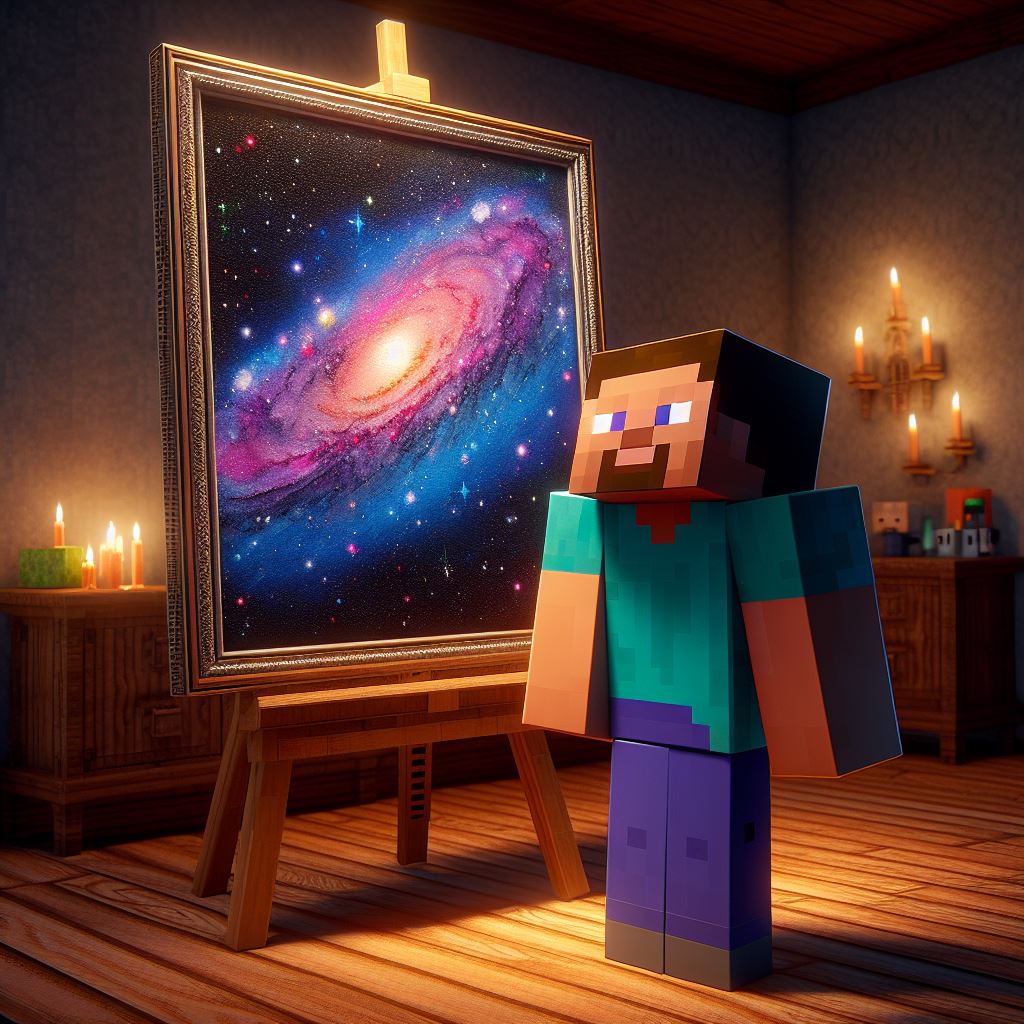 Water's Cosmic Art Paintings - Files - Minecraft Mods - CurseForge