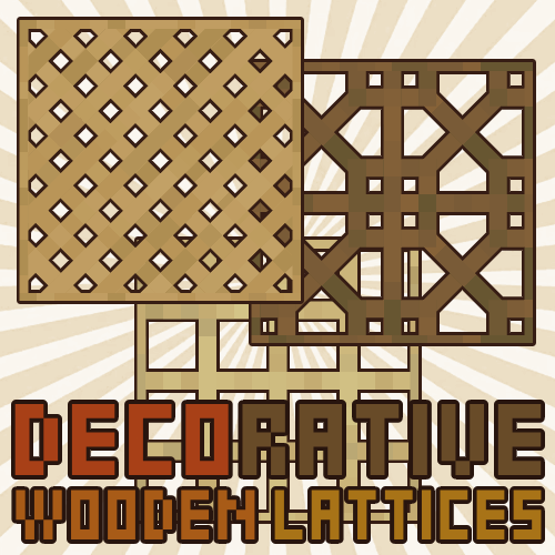 Install Decorative Wooden Lattices - Minecraft Mods & Modpacks - CurseForge