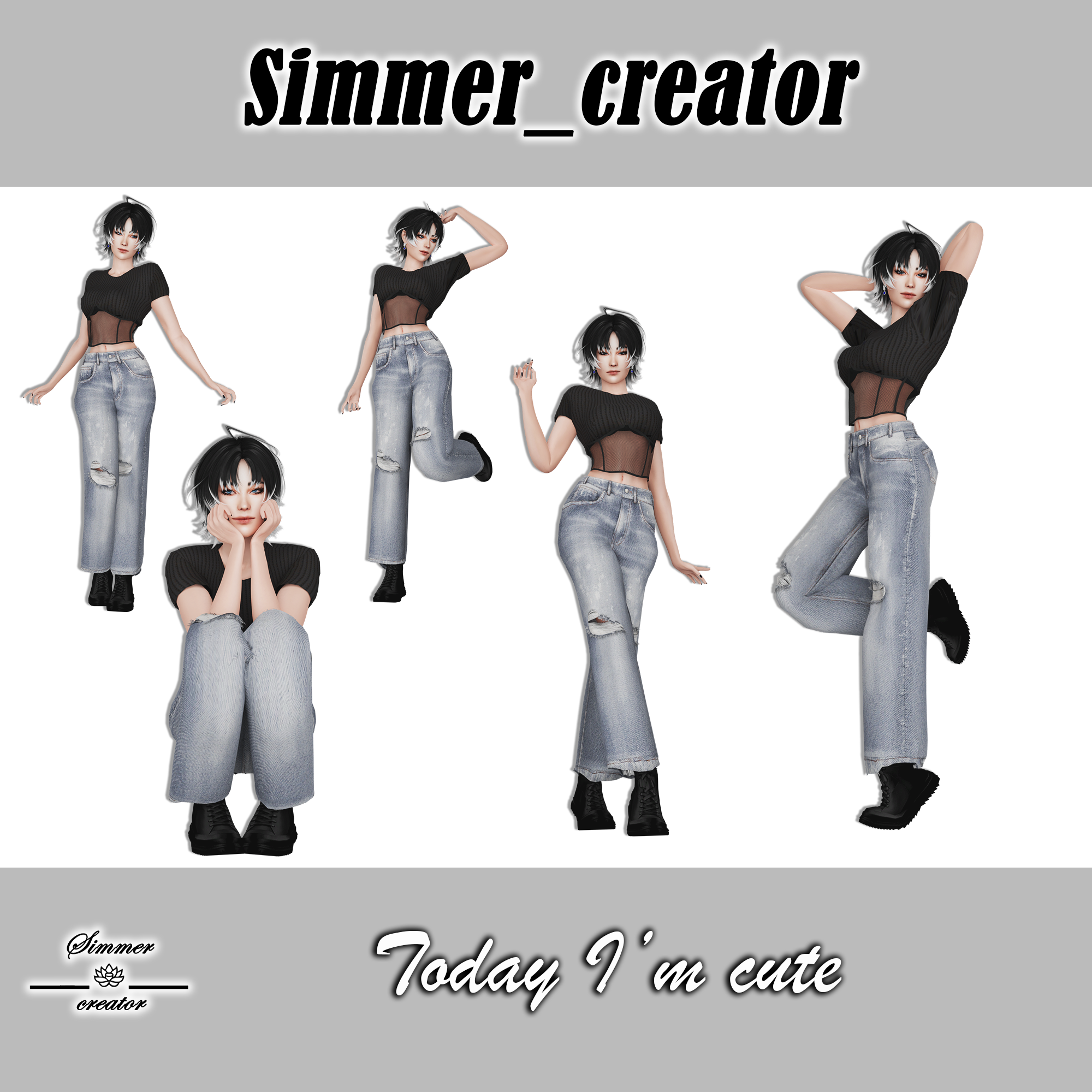 Today I'm cute - The Sims 4 Mods - CurseForge