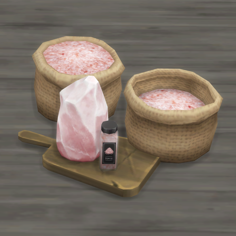 Install Pink Salt Milled Ingredient - The Sims 4 Mods - CurseForge