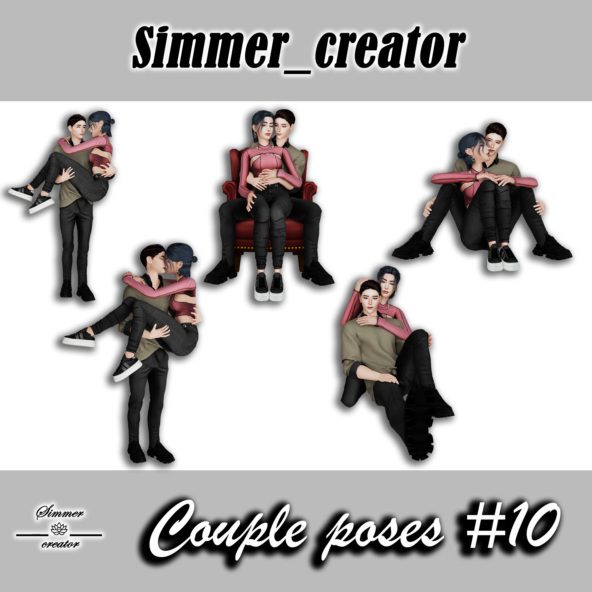couple poses #10 - Files - The Sims 4 Mods - CurseForge