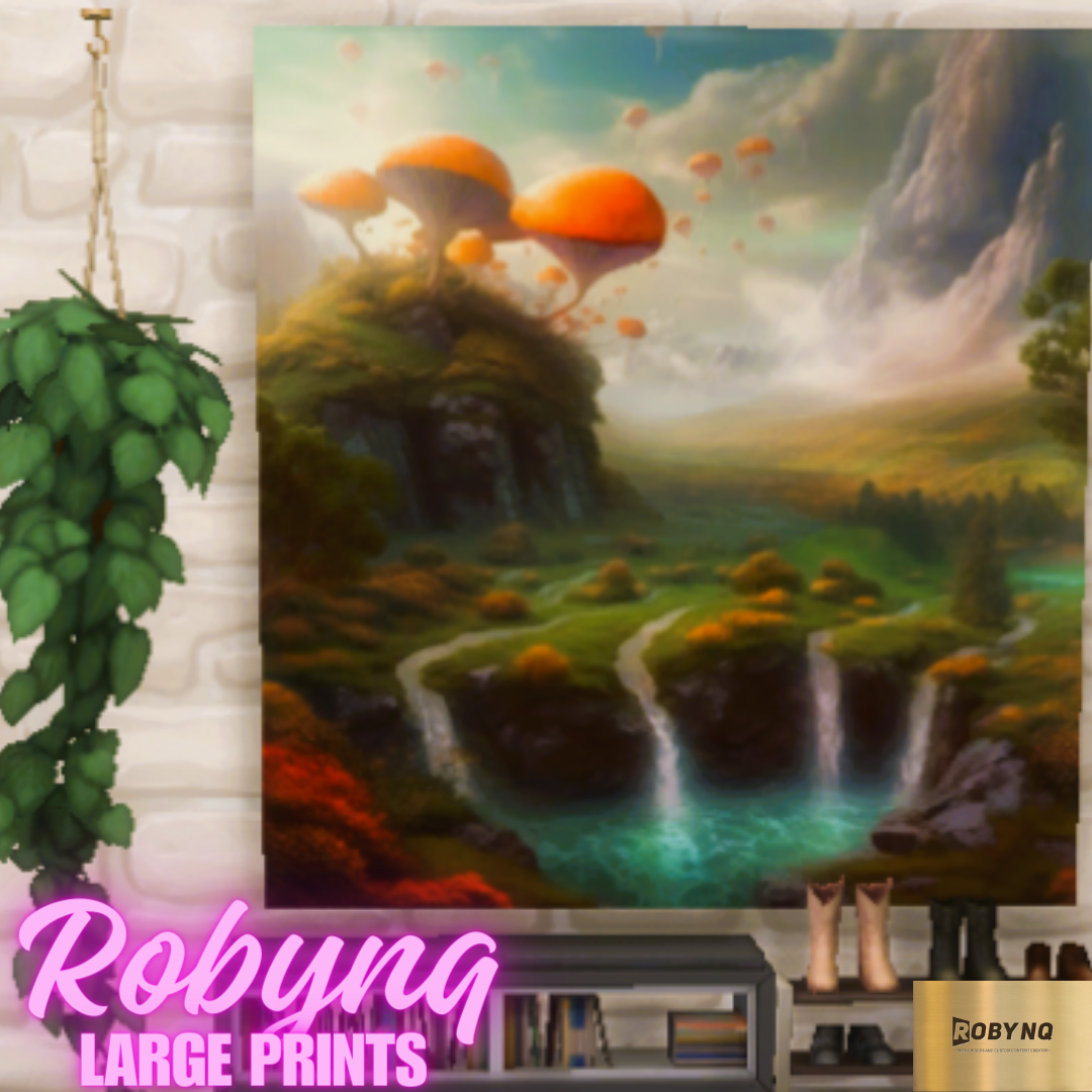 Robynq Large Prints RL001 - Compatible for Basegame - Build / Buy - The ...