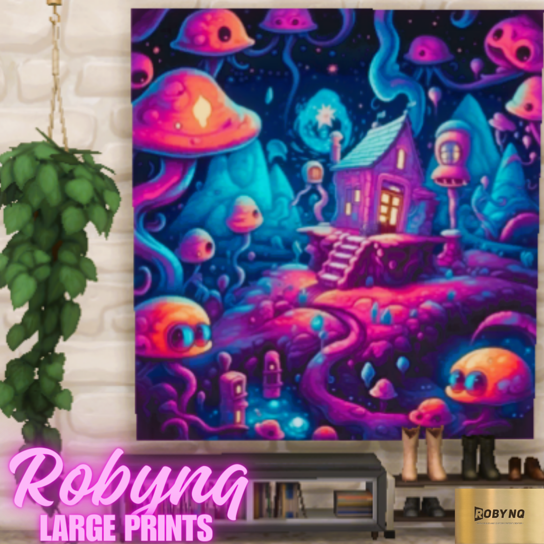 Robynq Large Prints RL004 - Compatible for Basegame - Build / Buy - The ...