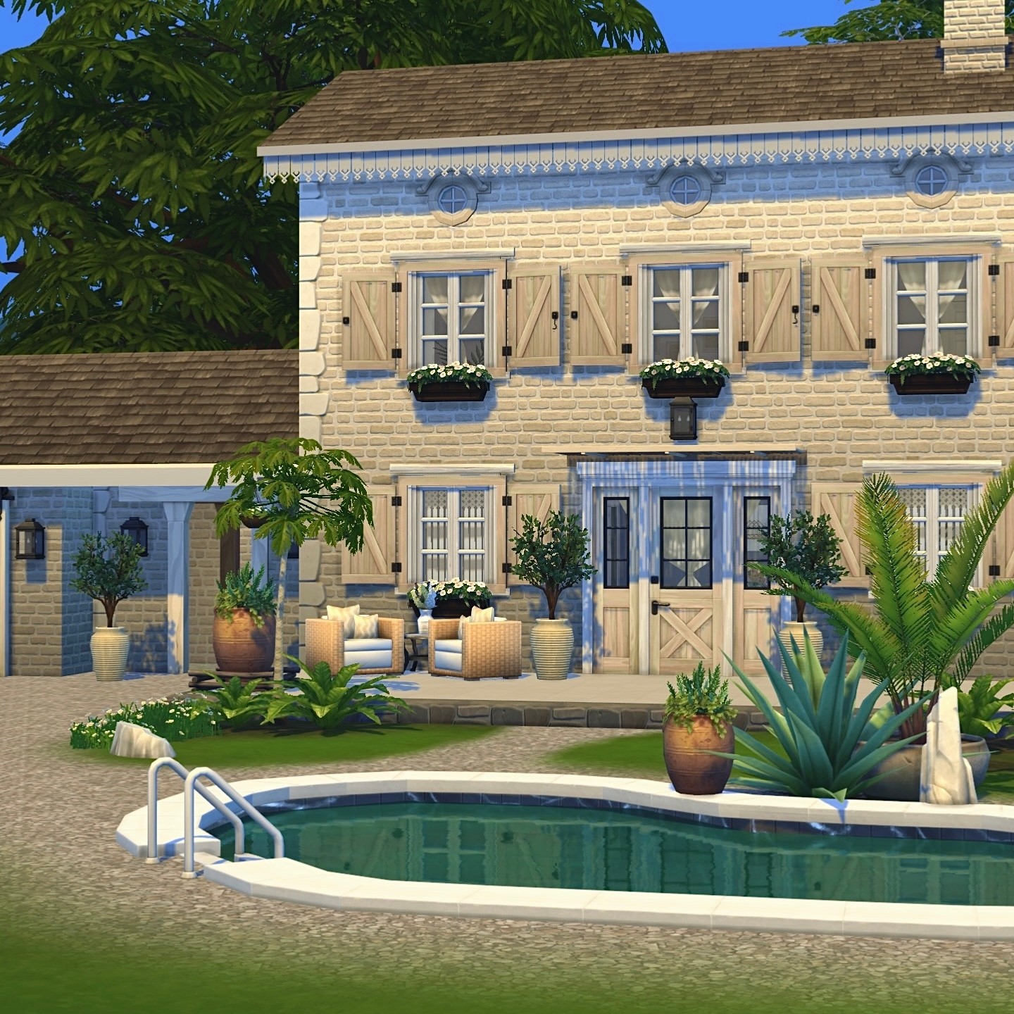 French House | No CC | 07 - The Sims 4 Rooms / Lots - CurseForge