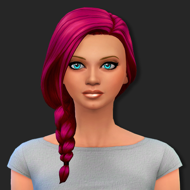 Get Together Braid Recolor - The Sims 4 Create a Sim - CurseForge
