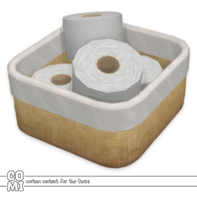 Comiko - Bathroom Paper - The Sims 4 Build / Buy - CurseForge