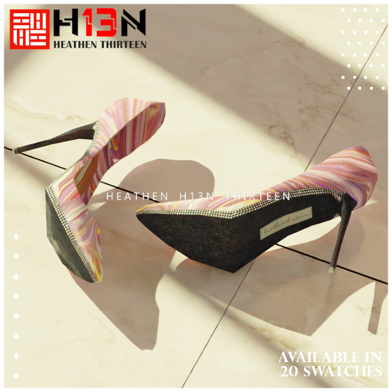 Iridescent Metallic Pumps - The Sims 4 Create a Sim - CurseForge