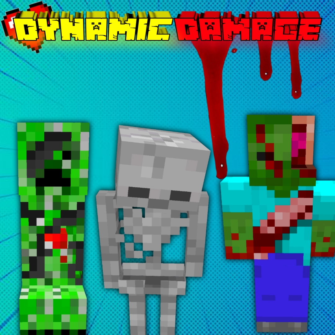 Dynamic Damage V2 by Akazq - Minecraft Bedrock Texture Packs - CurseForge