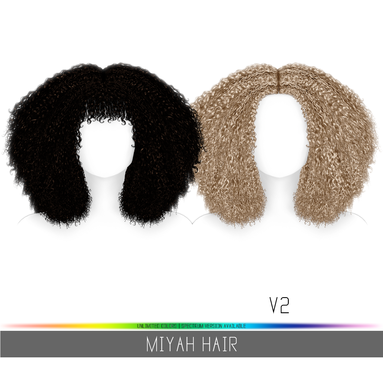 Download Simpliciatys Miyah Hair The Sims 4 Mods Curseforge