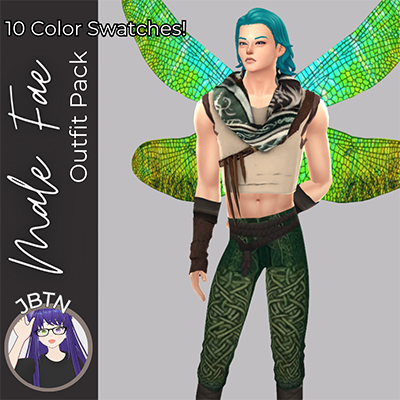 [JBTN] Male Fae Outfit - Files - The Sims 4 Create a Sim - CurseForge