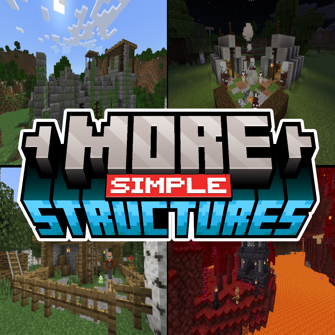 More Simple Structures Files Minecraft Bedrock Addons Curseforge