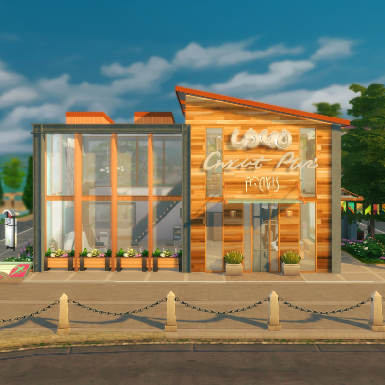 Harbor Quarter Gym - The Sims 4 Rooms / Lots - CurseForge