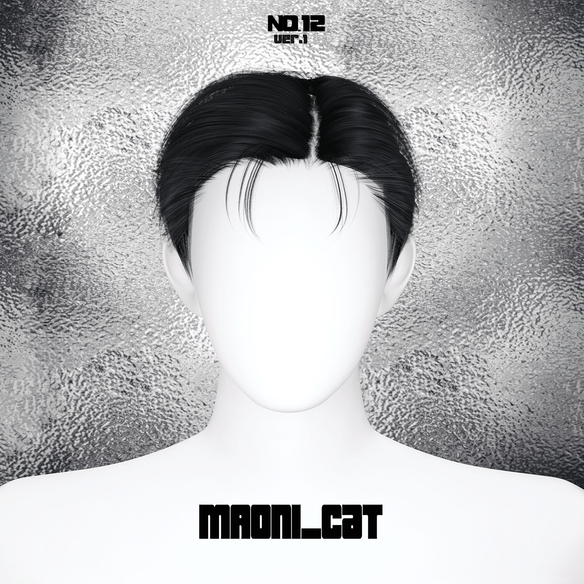 [Maoni_cat]HAIR No.12 Jaekyung ver.1 - Files - The Sims 4 Create a Sim ...